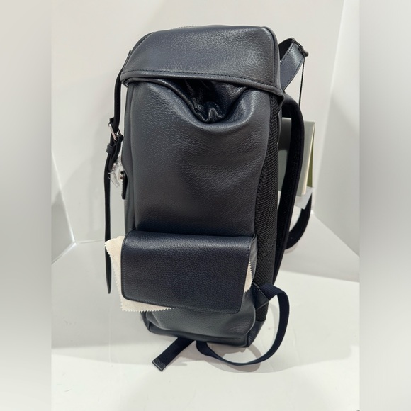 Gucci | Bags | Gucci Navy Blue Leather Ophidia Backpack New Unisex ...